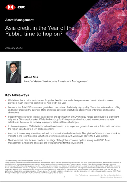 HSBC Asian Fixed Income