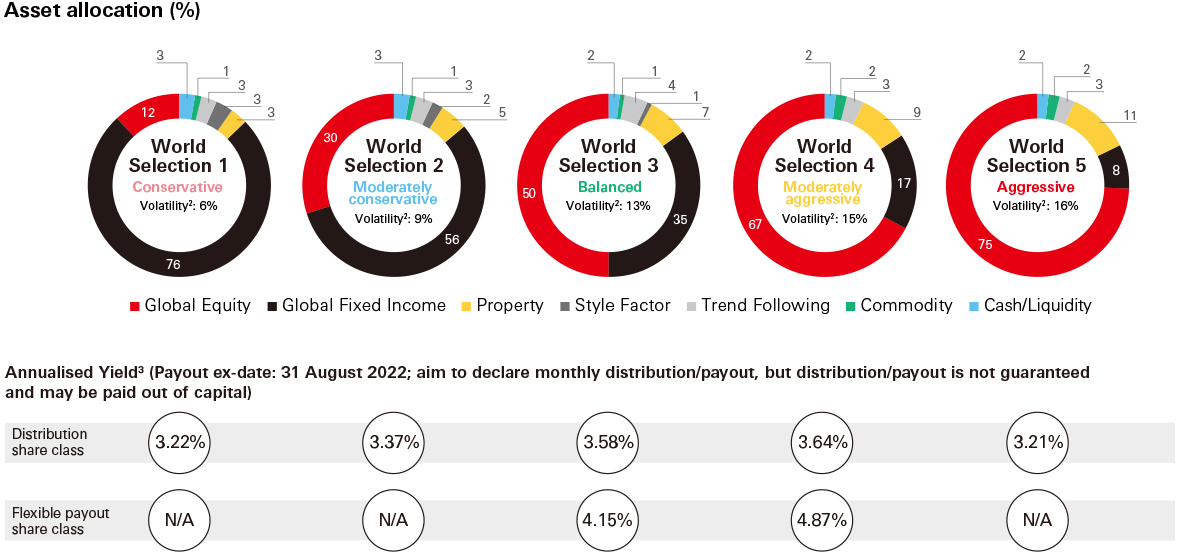 HSBC multi-asset funds
